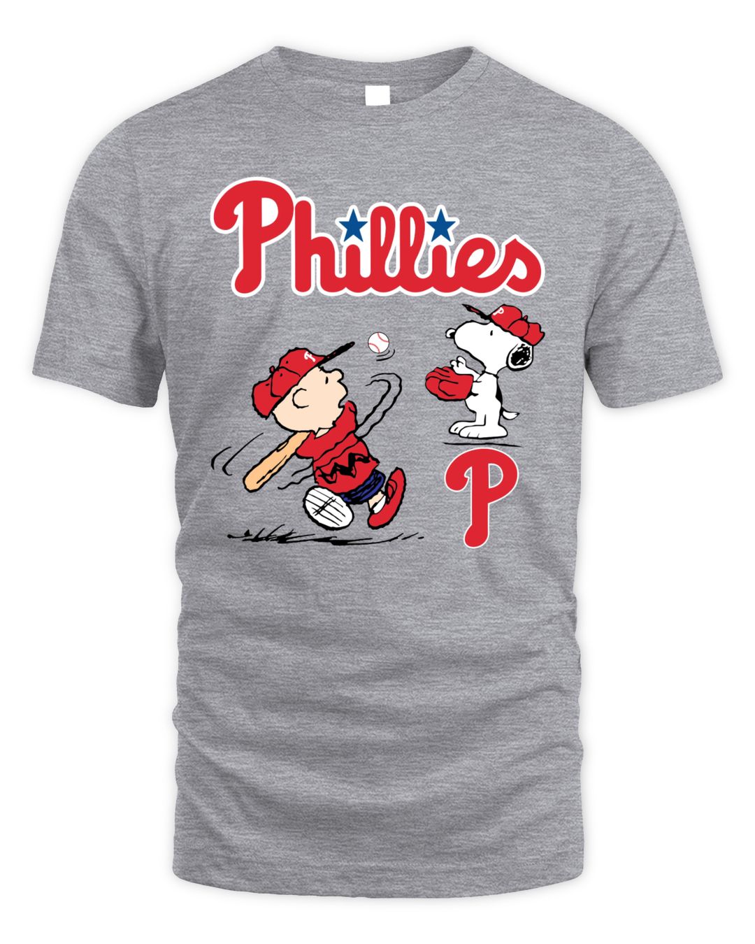 Peanuts Charlie Brown And Snoopy Playing Baseball Philadelphia Phillies ...