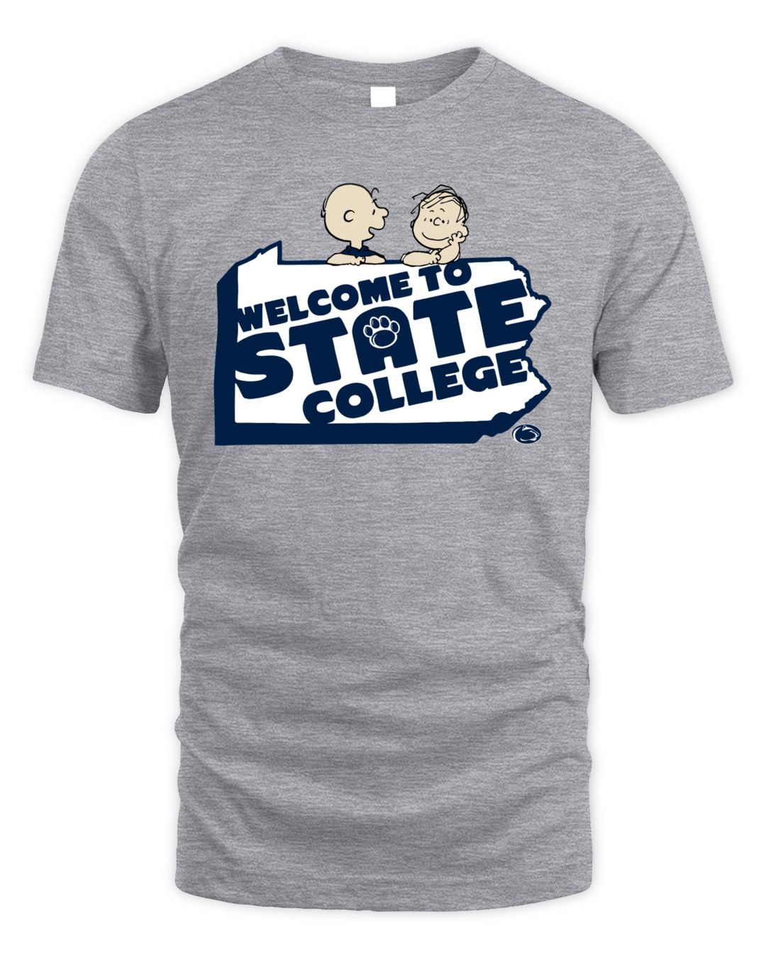 Peanuts x Penn State Welcome To State College Tee White
