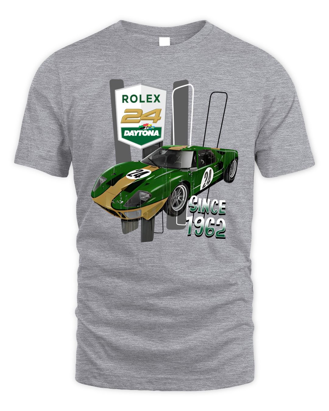 2024 Rolex 24 Retro Car Since 1962 Tee Rolex Daytona