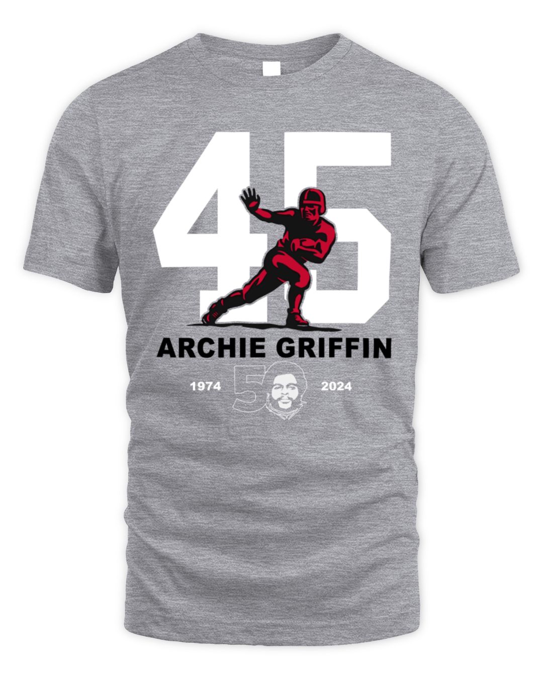Ohio State #45 Archie Griffin 50Th Anniversary 1974-2024 Shirt