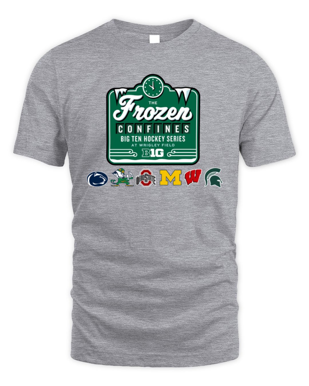 Official The Frozen Confines Big Ten Hockey Series At Wrigley Field All ...