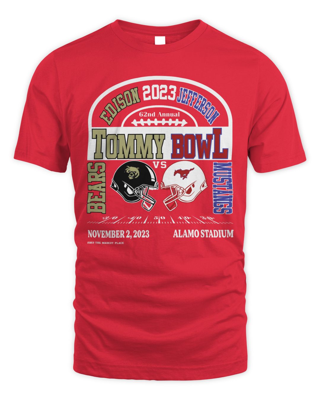 Jefferson Mustangs Vs Edison Golden Bears 2023 62Nd Annual Tomy Bowl ...