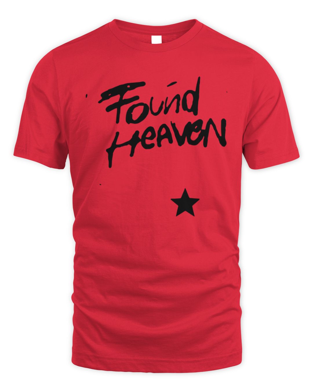 Official Conan Gray Found Heaven Star Merch Shirt Red