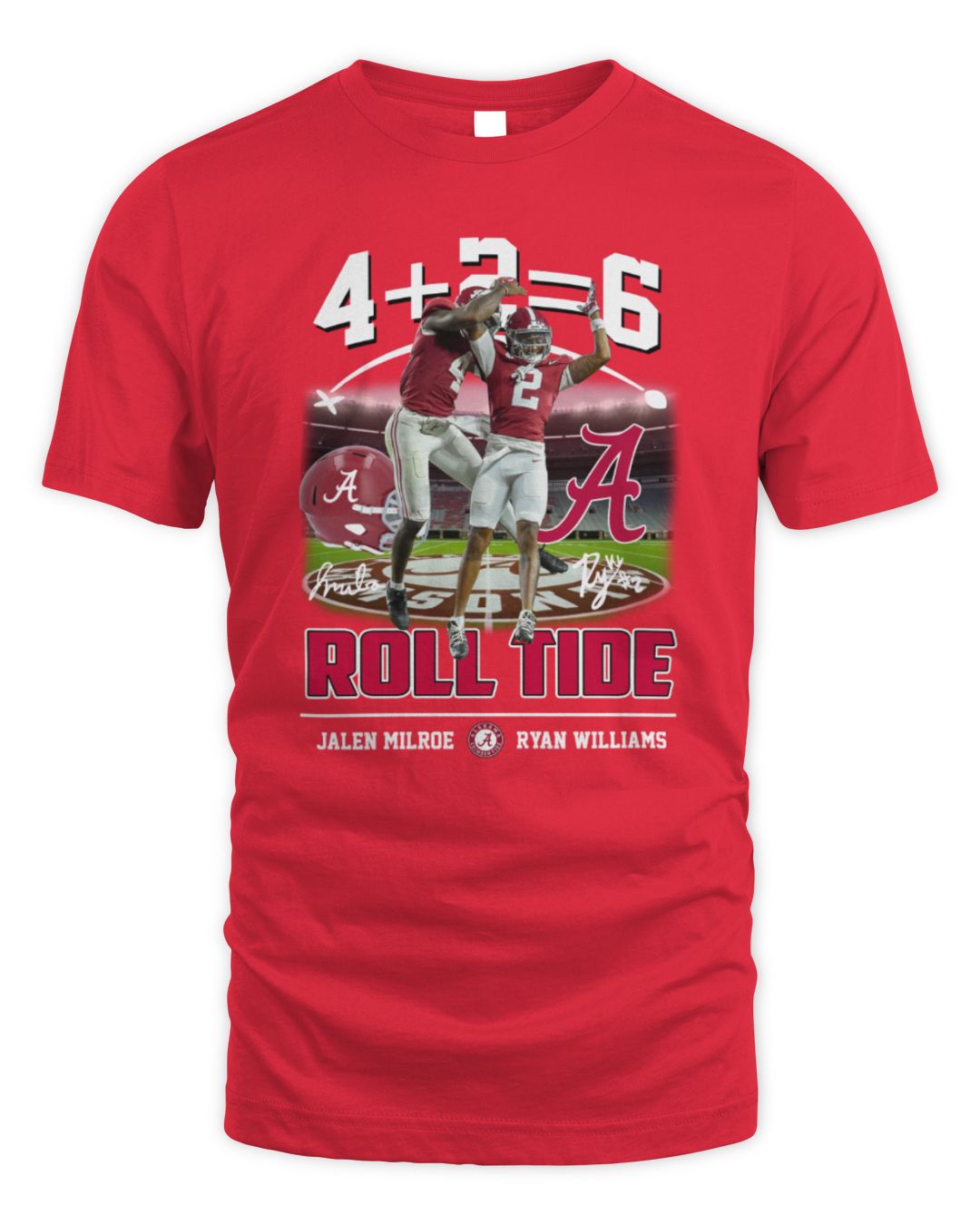 Alabama Crimson Tide Jalen Milroe X Ryan Williams Signature Roll Tide ...