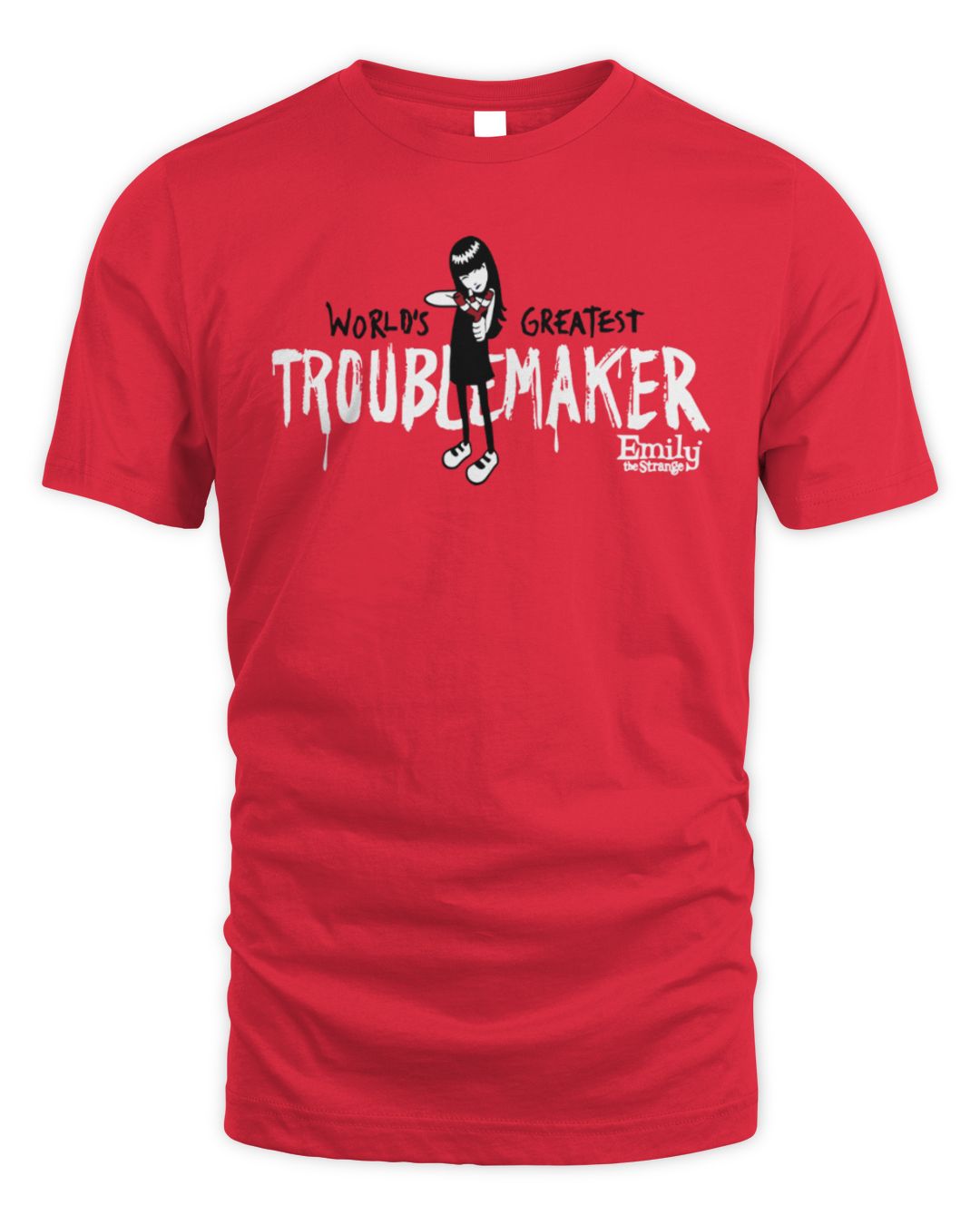 Emily The Strange Merch Troublemaker 2024 Tee