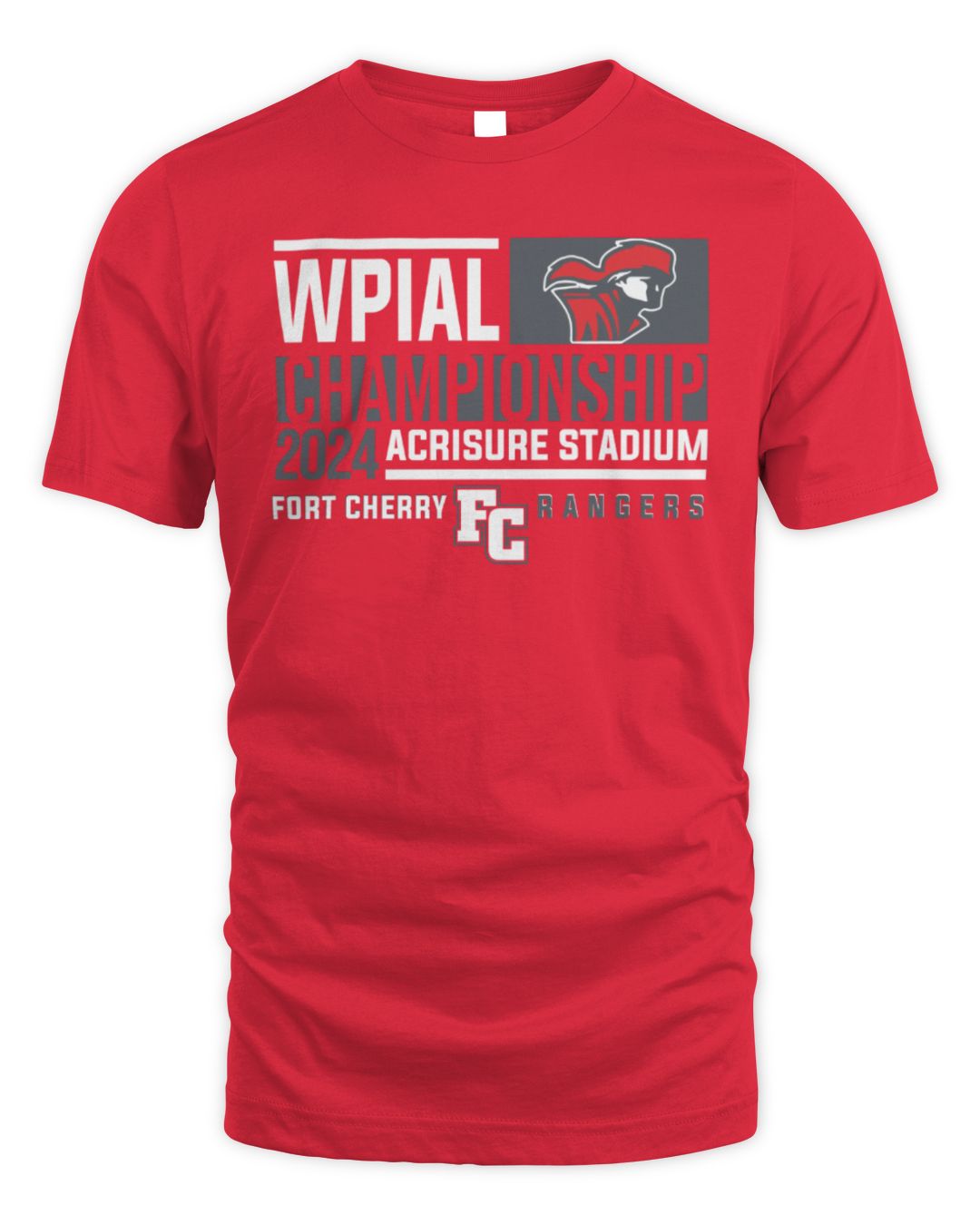 Fort Cherry Rangers 2024 Wpial Championship Acrisure Stadium Logo Shirt