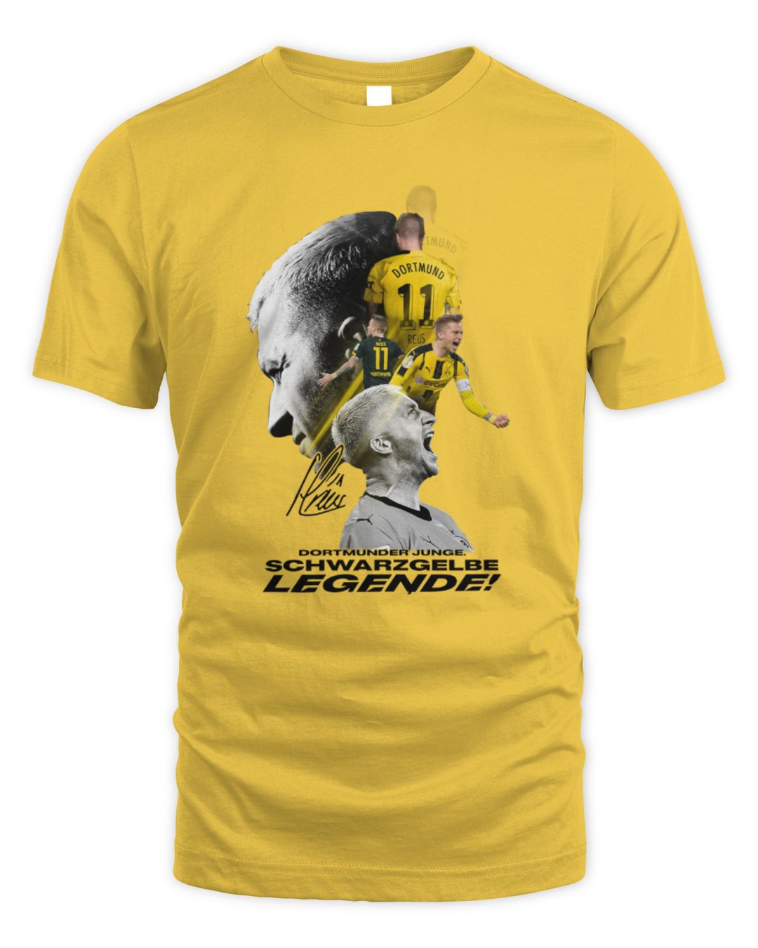 Marco Reus #11 Borussia Dortmund Soccer Legende Signature 2024 Shirt ...