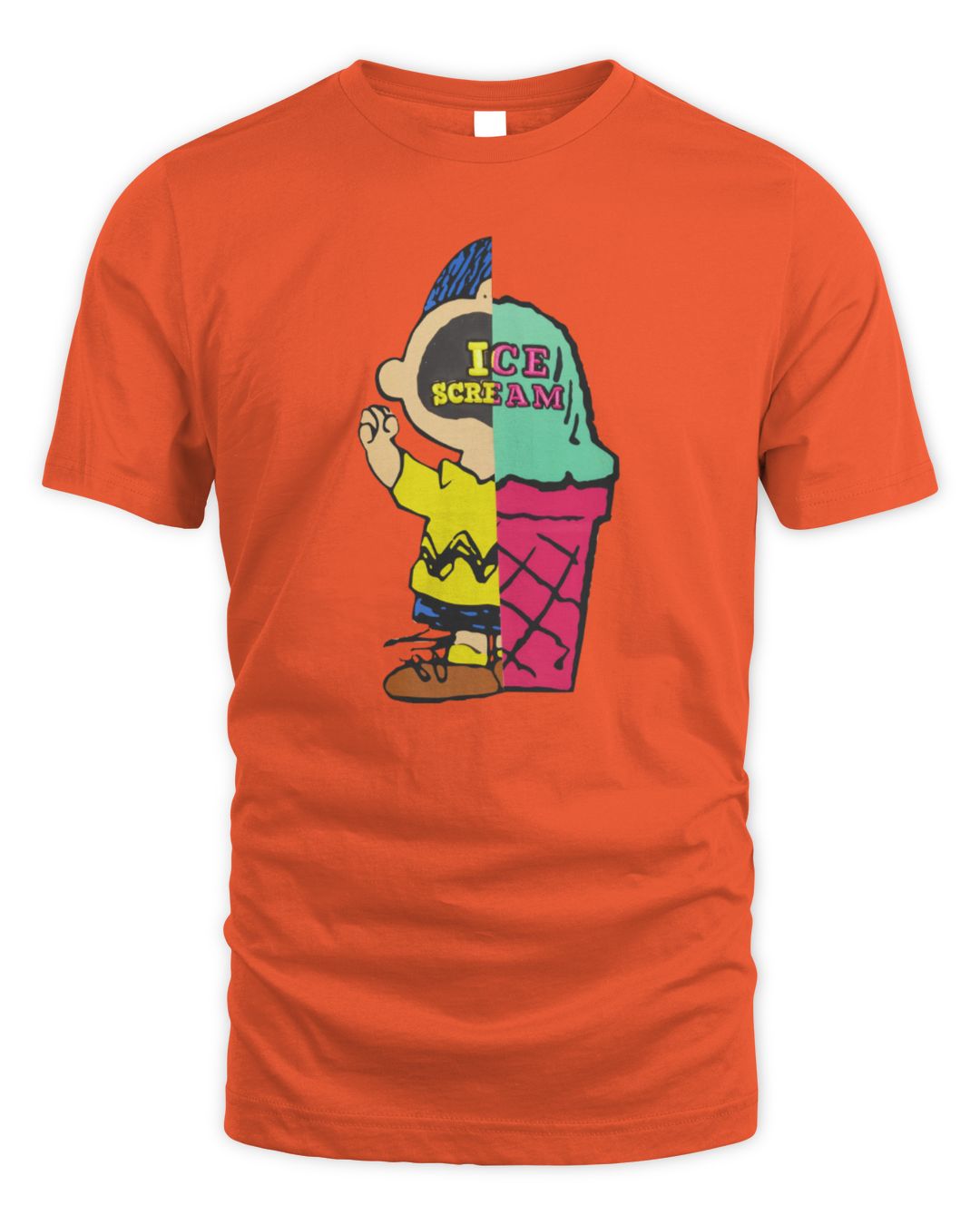 Official Peanuts Charlie Brown Ice Scream Loose Fit 2024