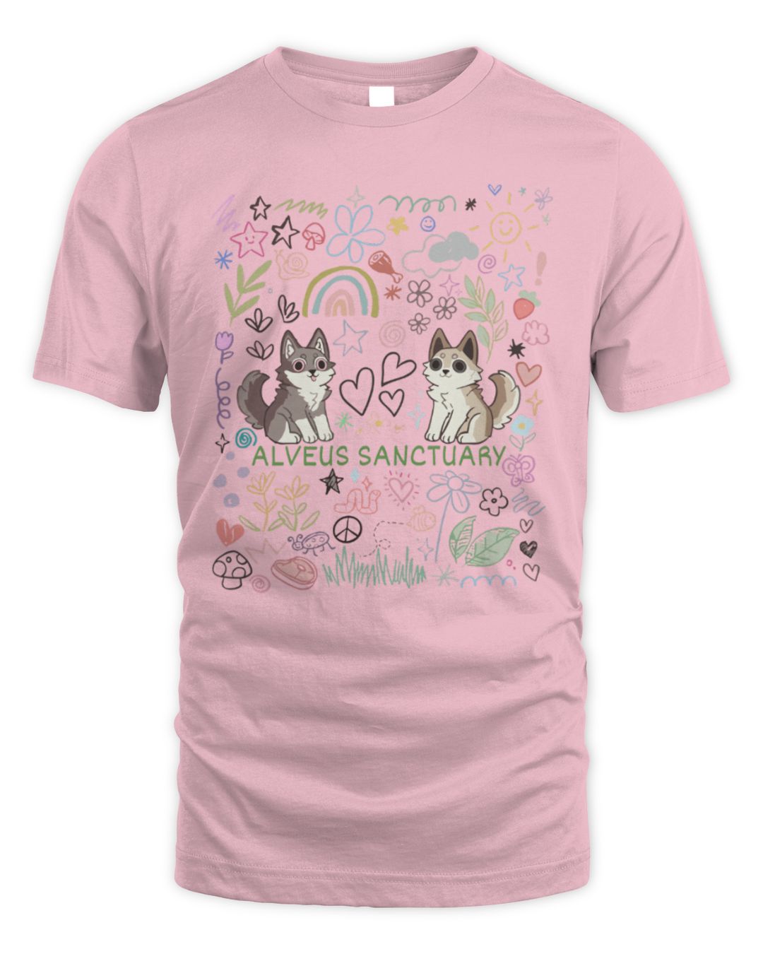Wolf Tee Alveus Sanctuary Official Clothing