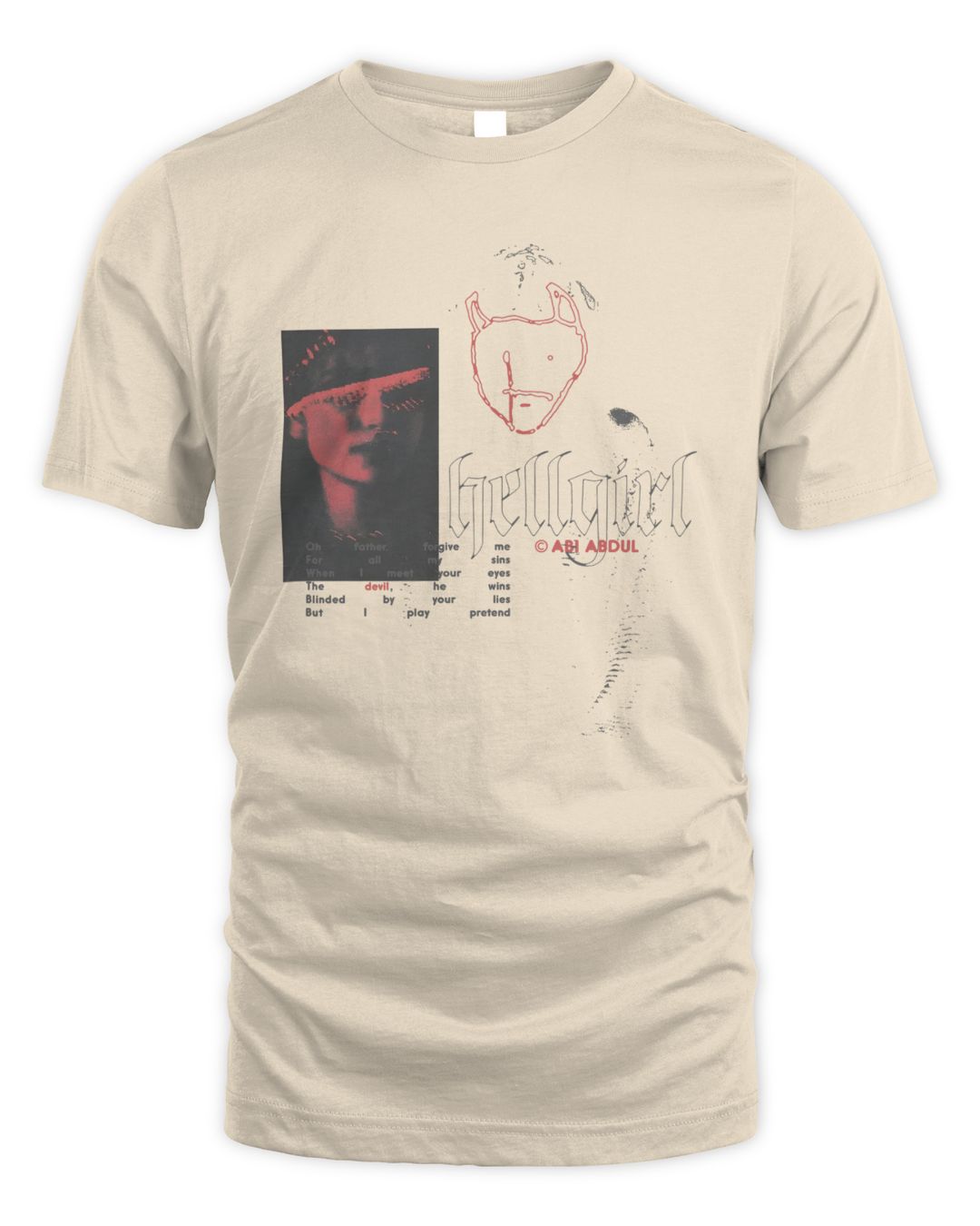 Official Ari Abdul Merch HellGirl T Shirt