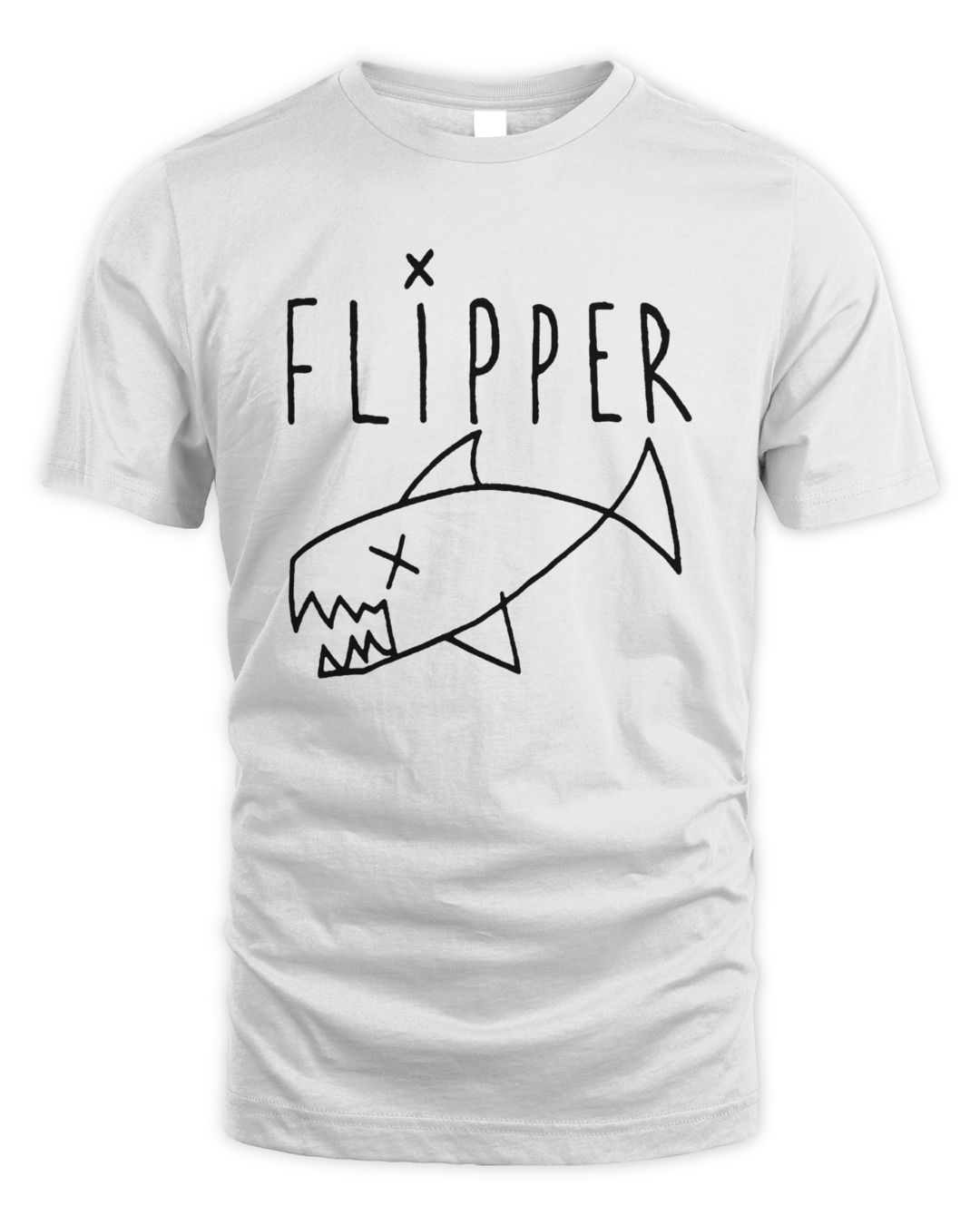 Flipper Merch Store Fish Logo Yellow T Shirt