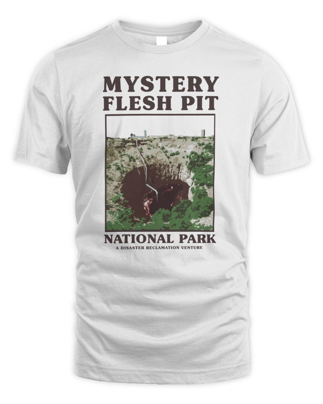 Mystery Flesh Pit National Park Merch Classic Souvenir Tee