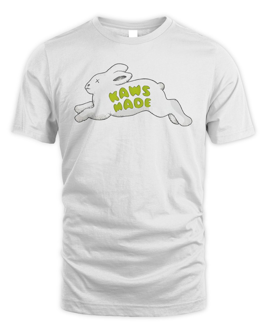 Modern Notoriety Kaws X Human Made Rabbit Shirt White