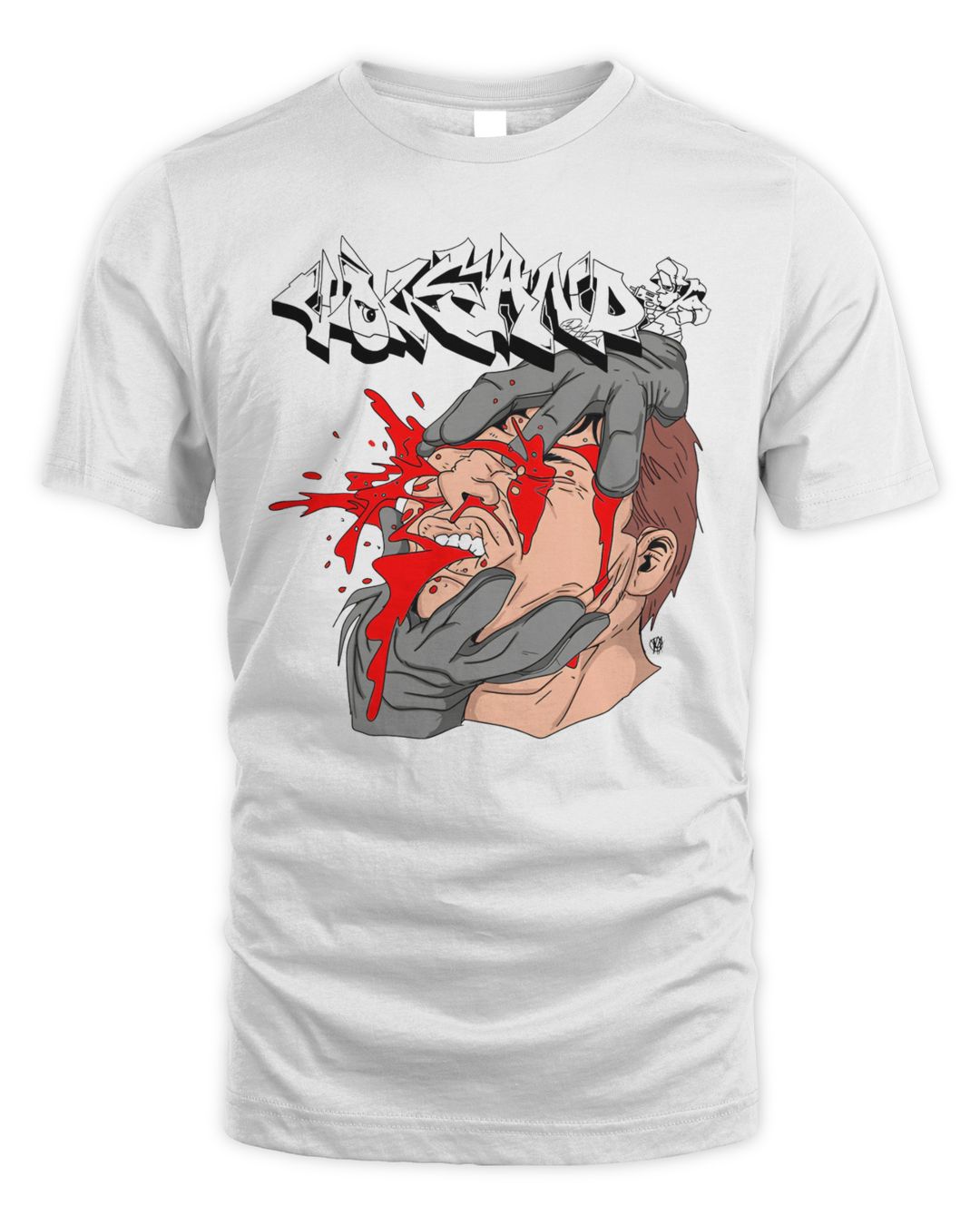 Volcano Merch Volcano Face Smash Shirt