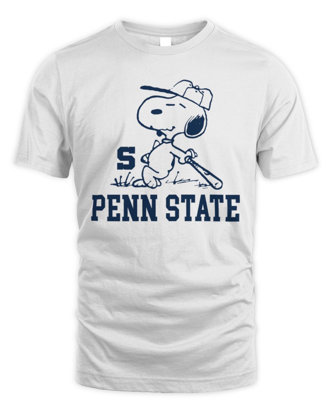 Peanuts x Penn State Snoopy Baseball Shirt White