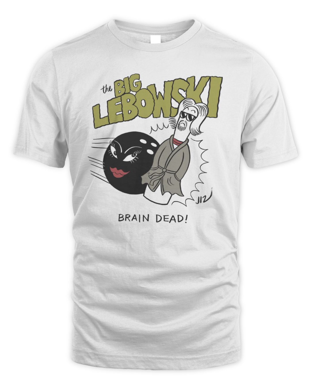 Official Brain Dead Merch The Big Lebowski Pin Head 2024 Tee
