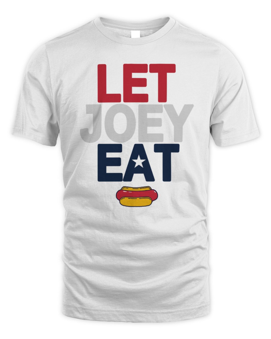 Let Joey Eat Joey Chestnut 2024 Nathan'S Hot Dog Eating Tee
