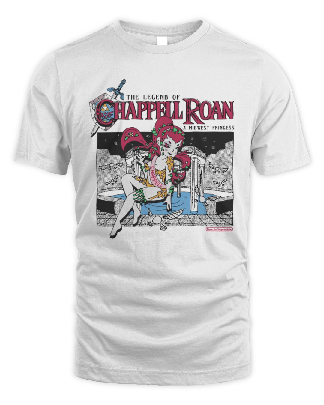Chappell Roan X Ocarina Merch Of Time 2024 Shirt