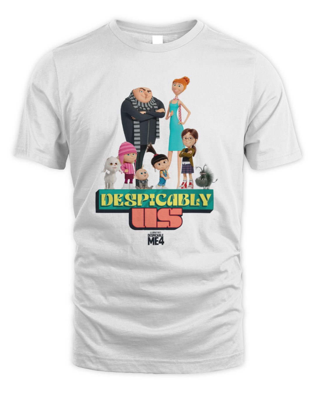 2024 Minions Despicable Me 4 Despicably Us Gru & Family Shirt