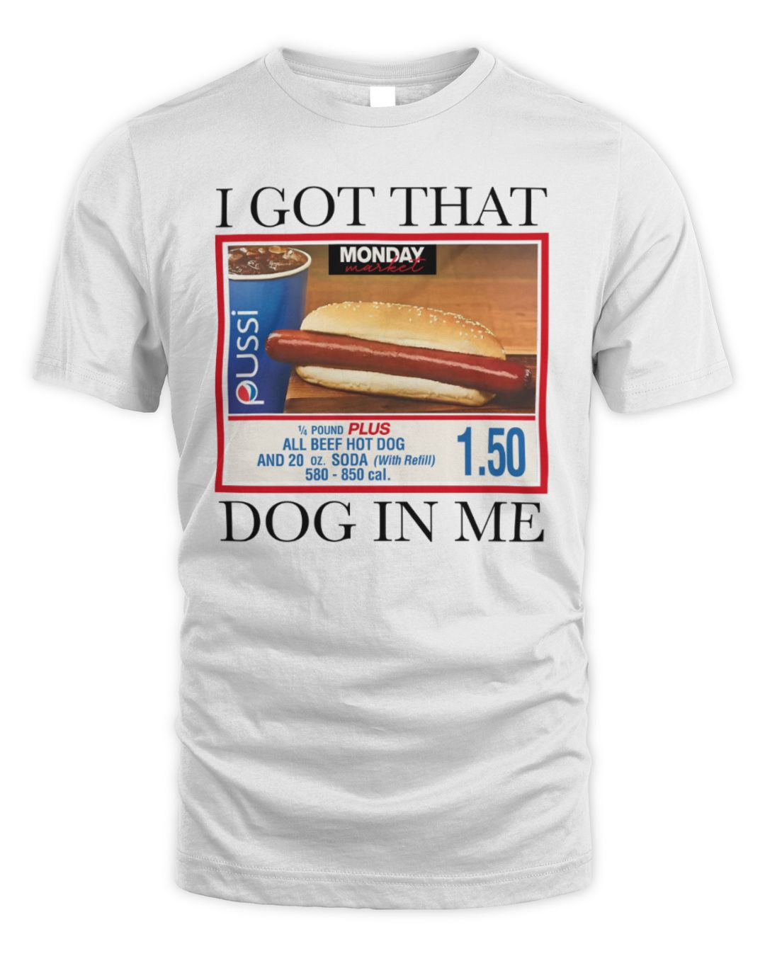 Danny Duncan Shop I Got That Dog In Me White Shirt