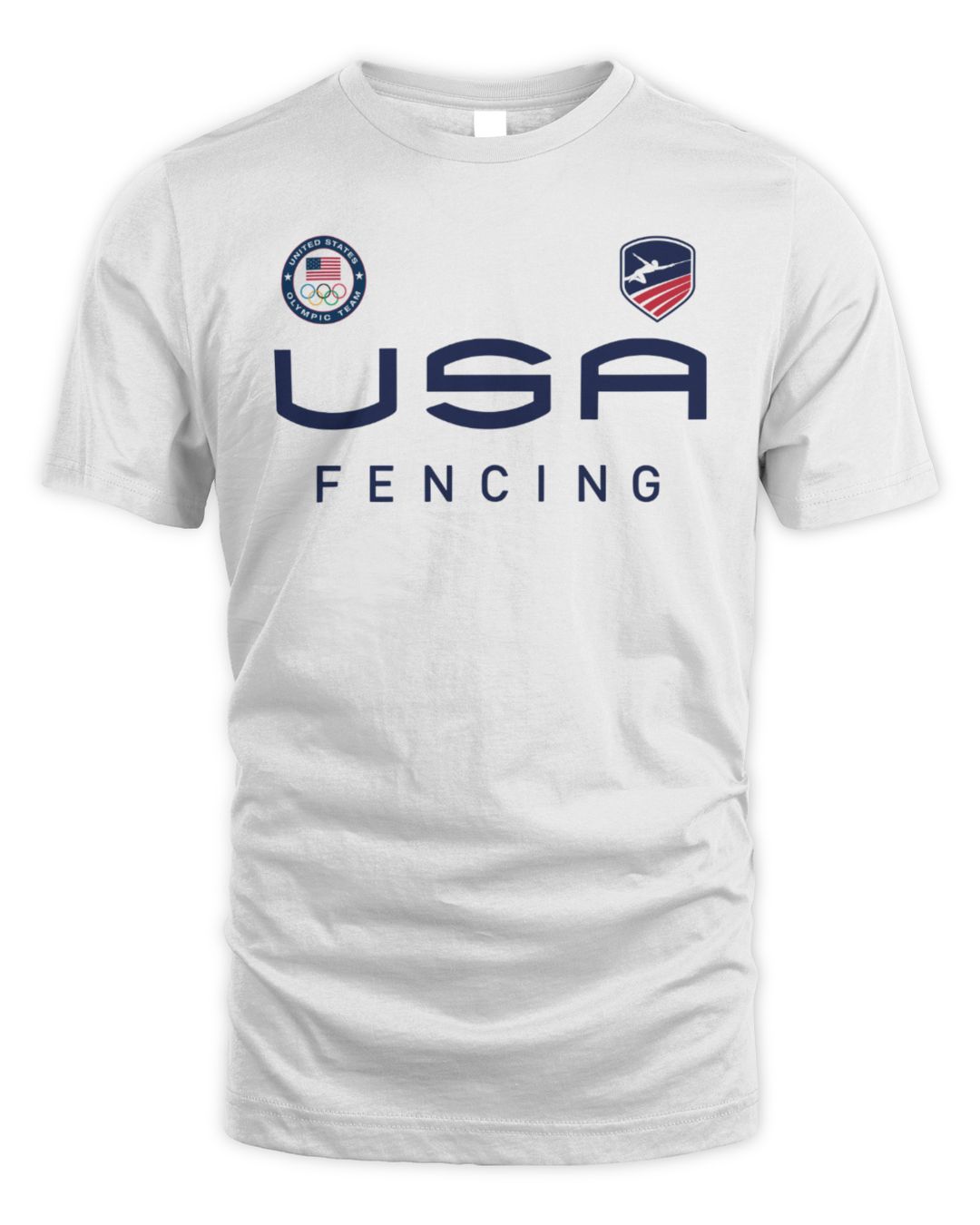 Olympic 2024 USA Fencing Team In Paris Hoodie White