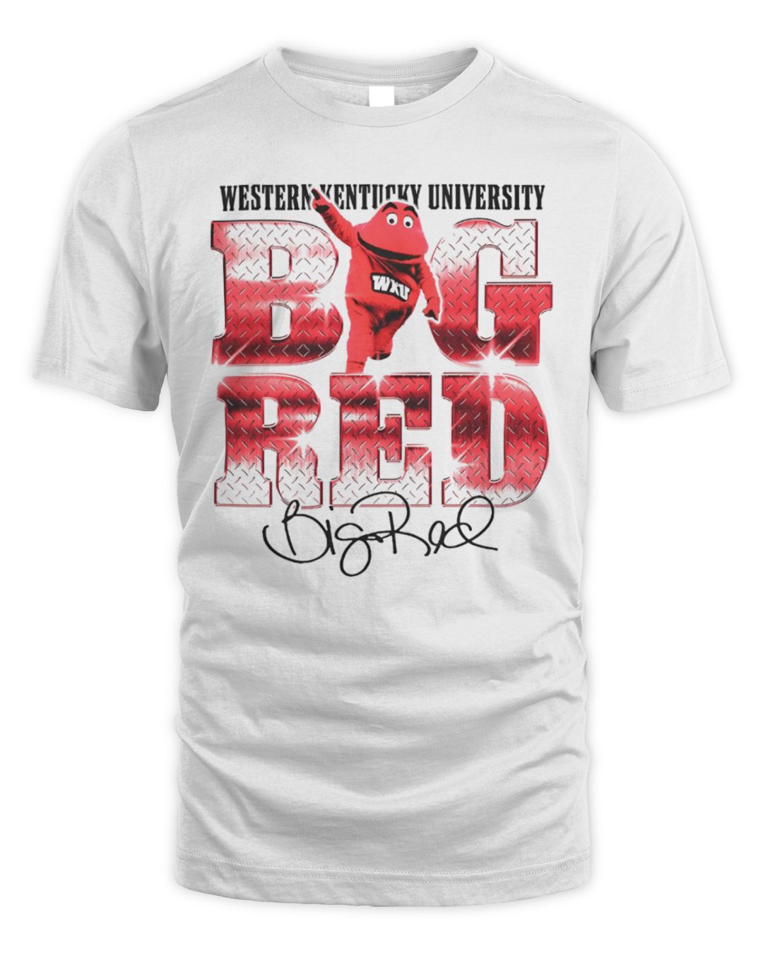 Wku Nil Store Big Red Signature Logo Shirt