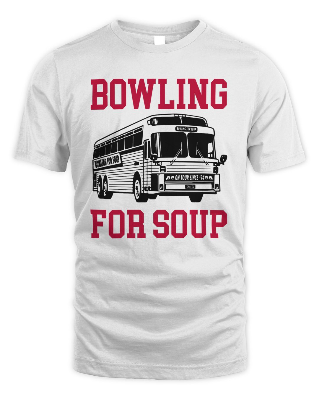 2023 Bowling For Soup Official Clothing Bus T Shirt
