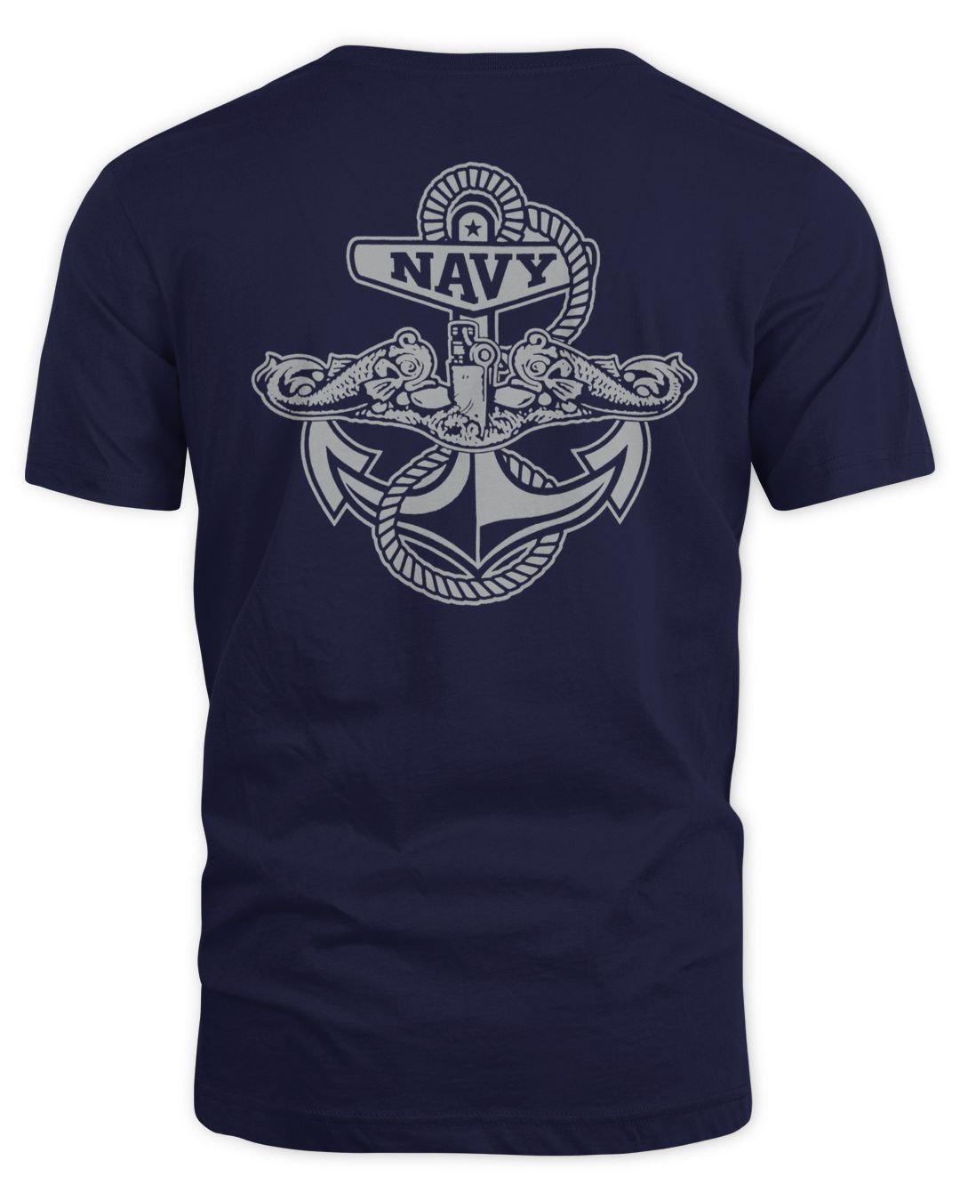 Navy Midshipmen x Under Armour Silent Service Anchor Logo Shirt | Ahoged