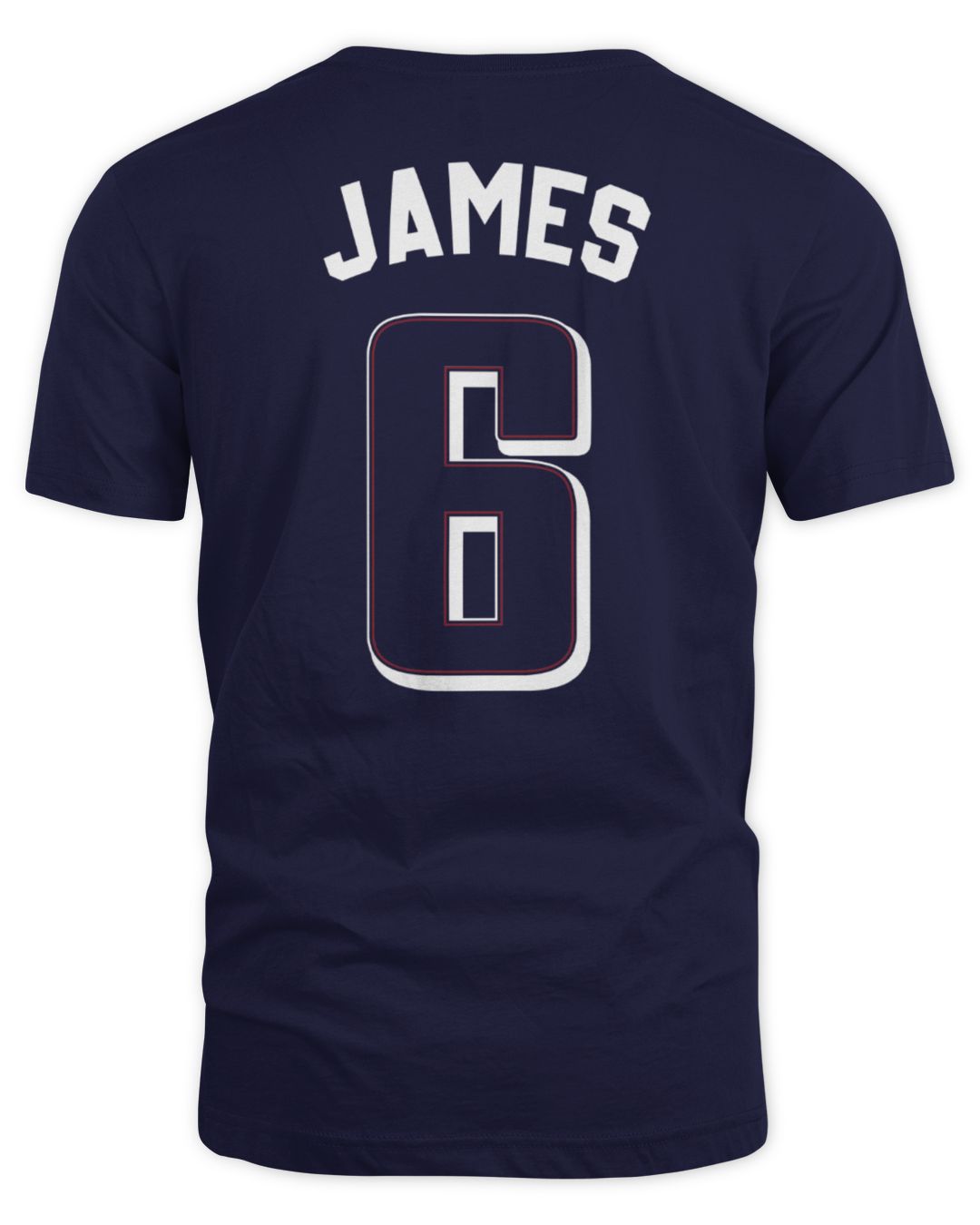 #6 LeBron James USA Basketball 2024 Summer Olympics Name & Number Shirt