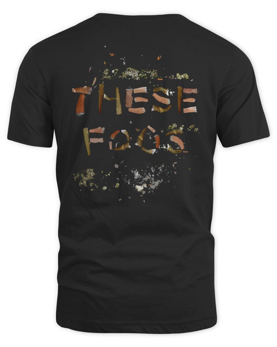Official These Foos Smoke Flower Merch Shirt | Ahoged