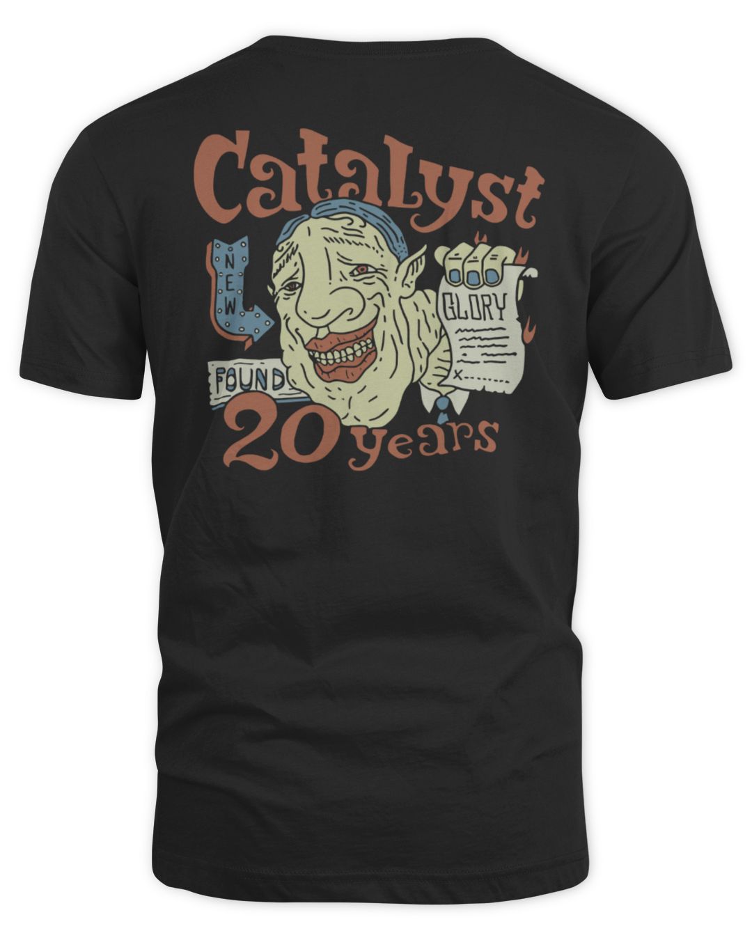 New Found Glory Merch Catalyst 20 Year Shirt Black