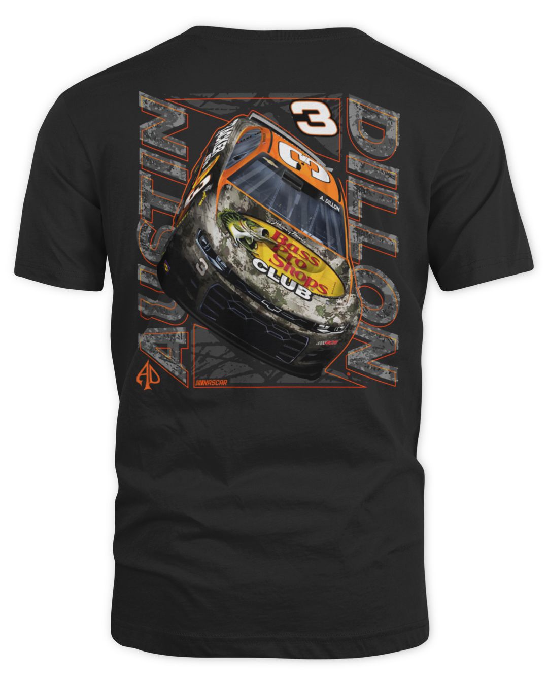 Rcr Racing Shop Austin Dillon 2024 Bass Pro Shops Car Tee