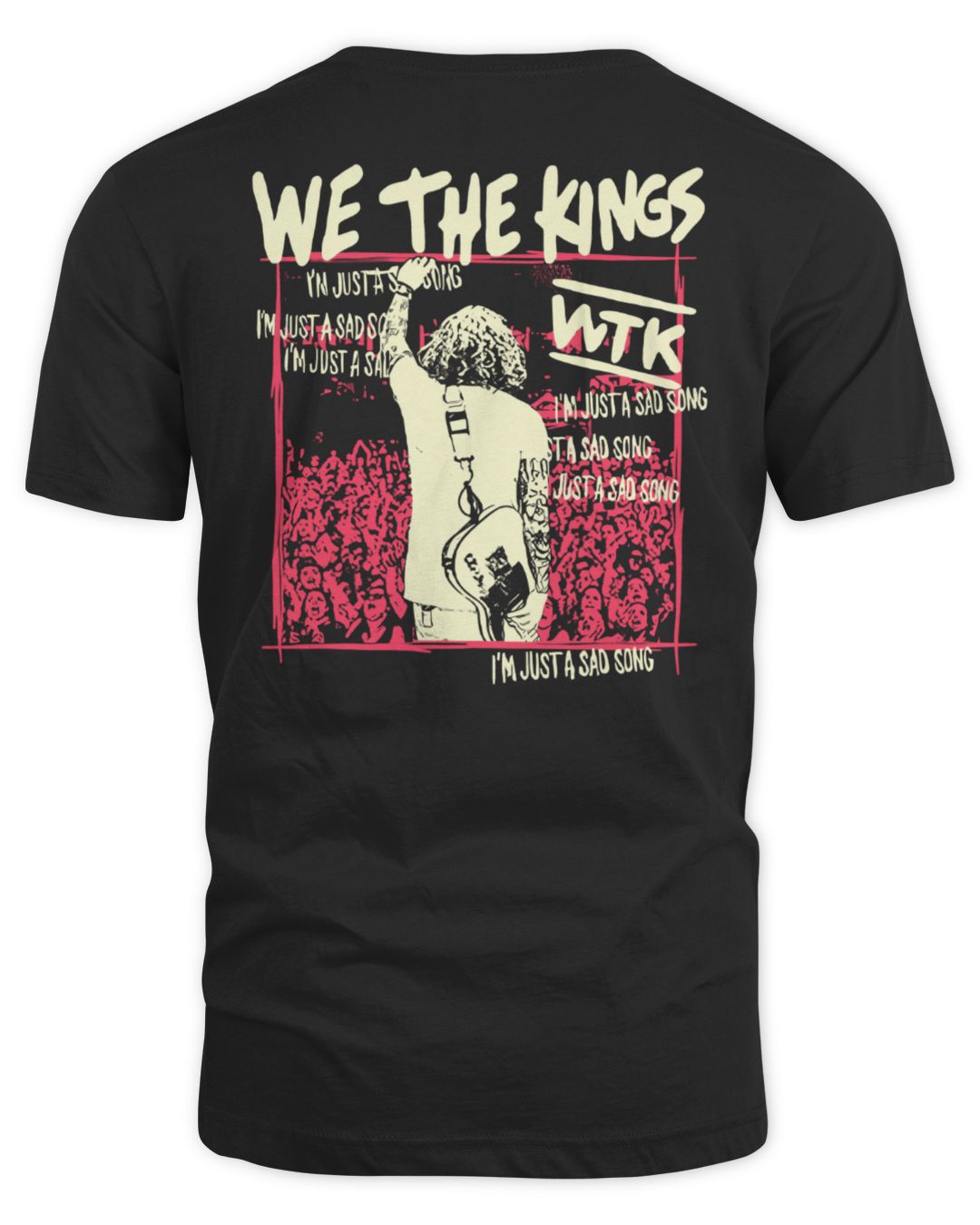 We The Kings Merch WTK Tee Black