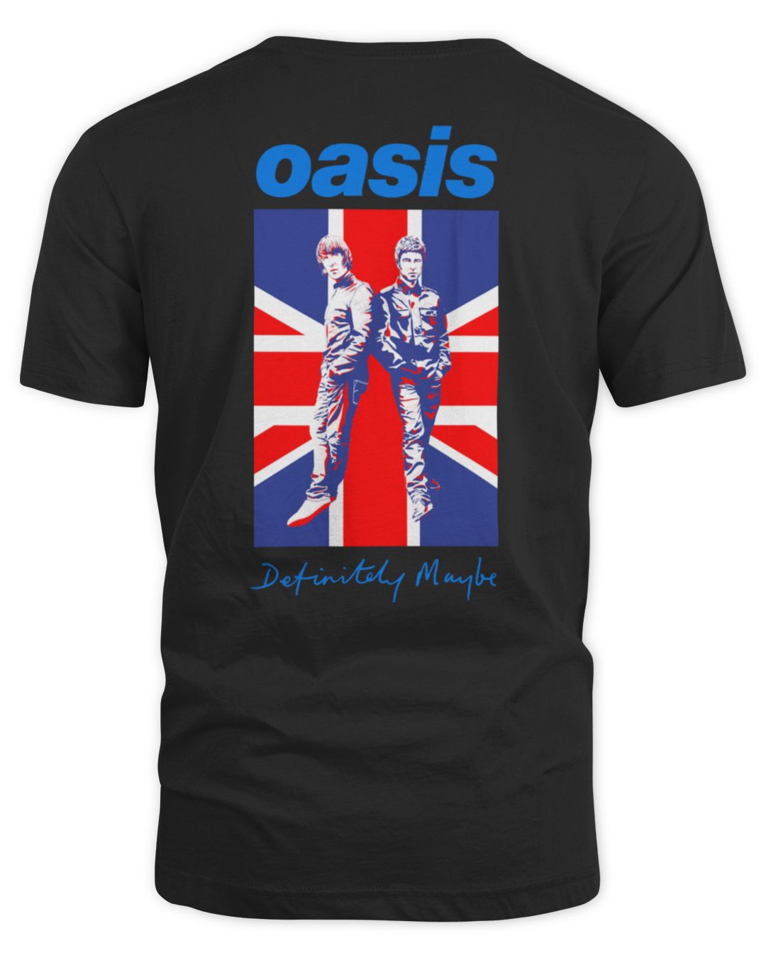 Oasis Band Definitely Maybe 30th Anniversary 1994-2024 T-Shirt Black