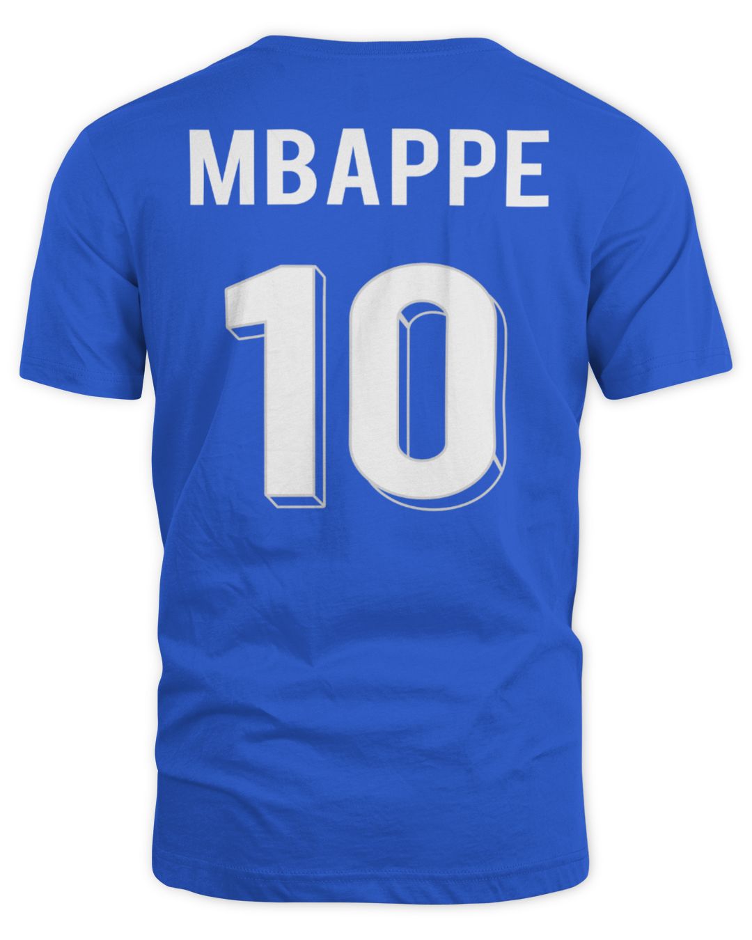 Kylian Mbappé #10 France Player Name & Number 2024 Tee Shirt