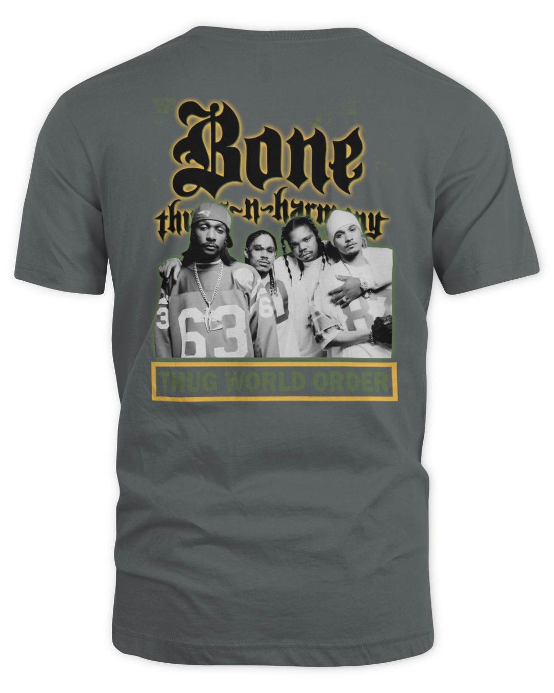 Bone Thugs-N-Harmony Merch Thug World Order Photo Tee