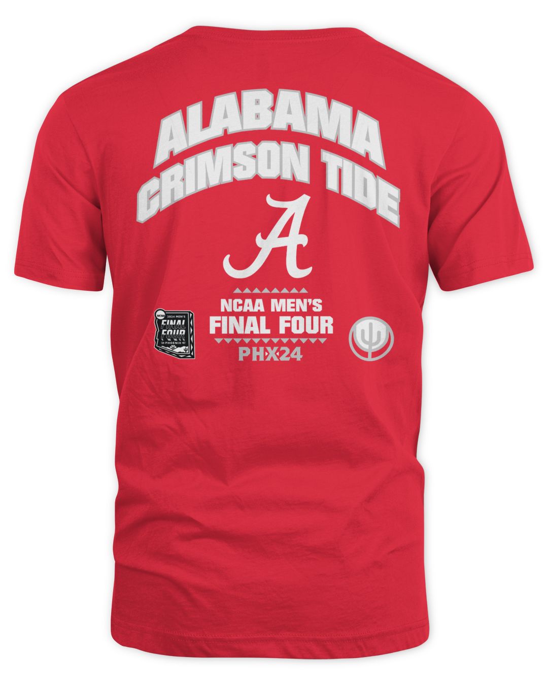 Alabama Crimson Tide Men's Final Four Champion PHX24 Logo Tee Shirt