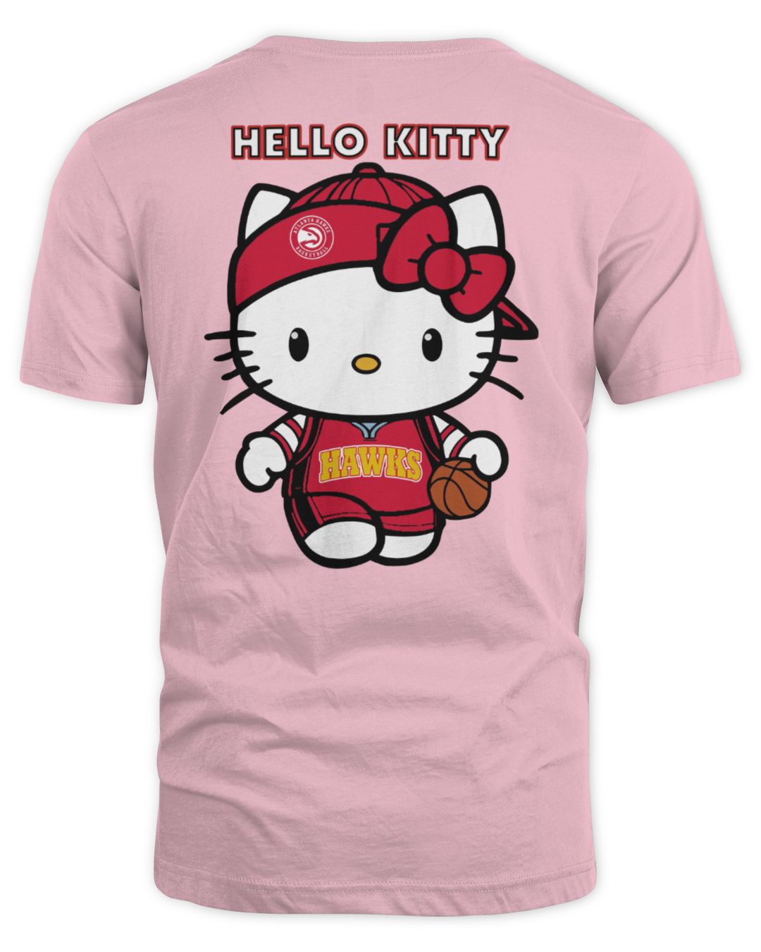 Atlanta Hawks Cheer 50th Anniversary Of Hello Kitty Pink 2024 Hoodie T ...