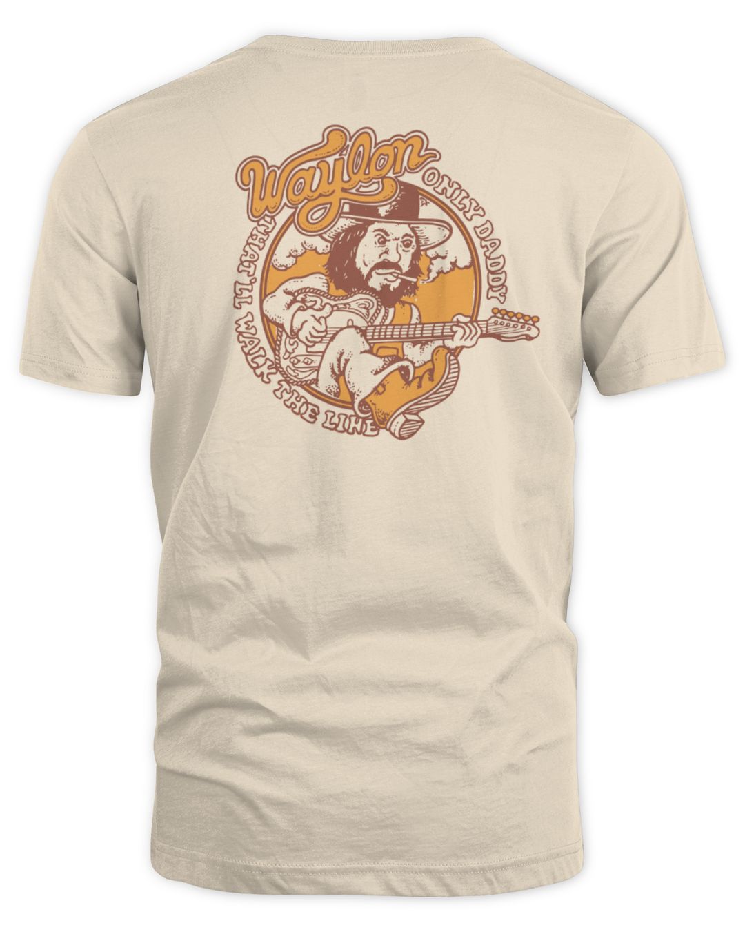 Waylon Jennings Merch Seager x Waylon Jennings Walk'in Dad Tee