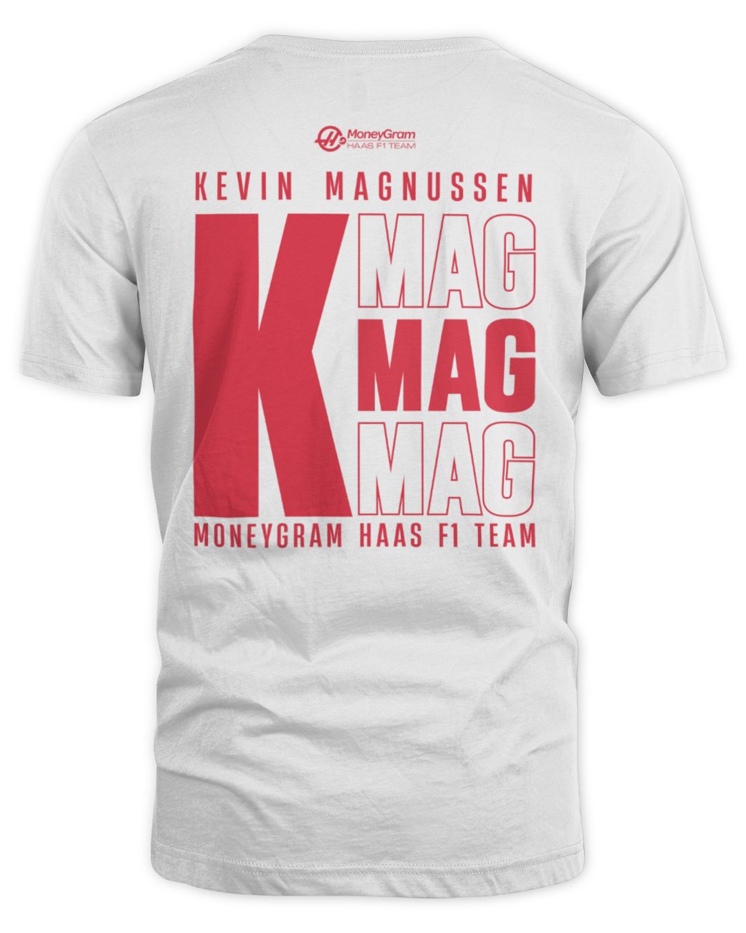 Official Kevin Magnussen Haas F1 Team KMAG 2024 Tee Formula 1 | Ahoged
