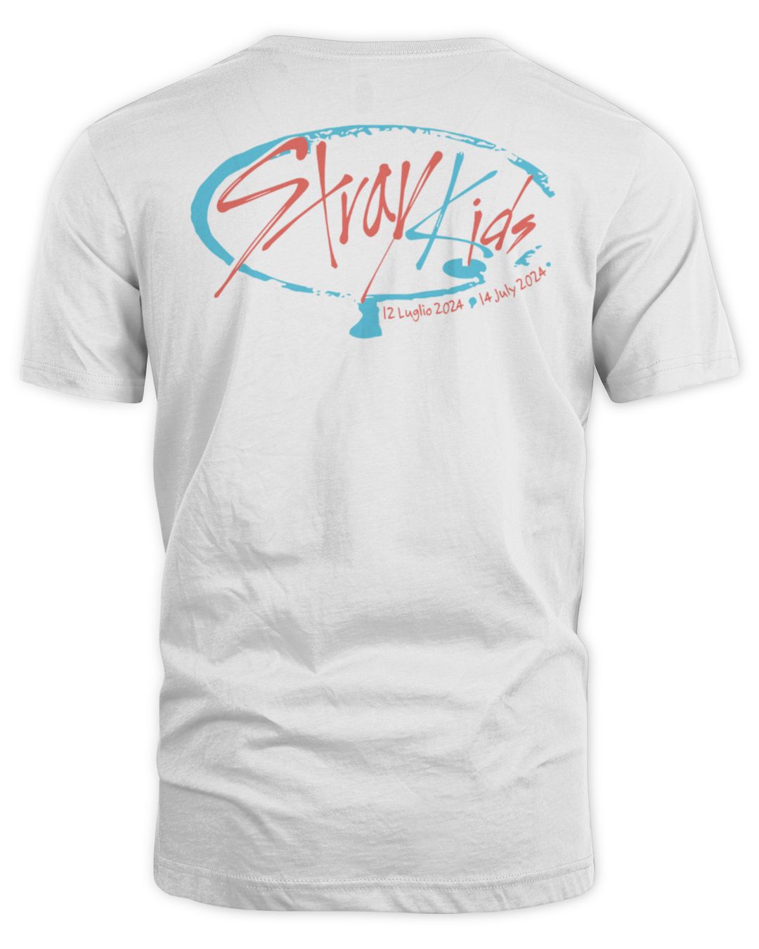 Stray Kids Merch Splat Logo 2024 T Shirt