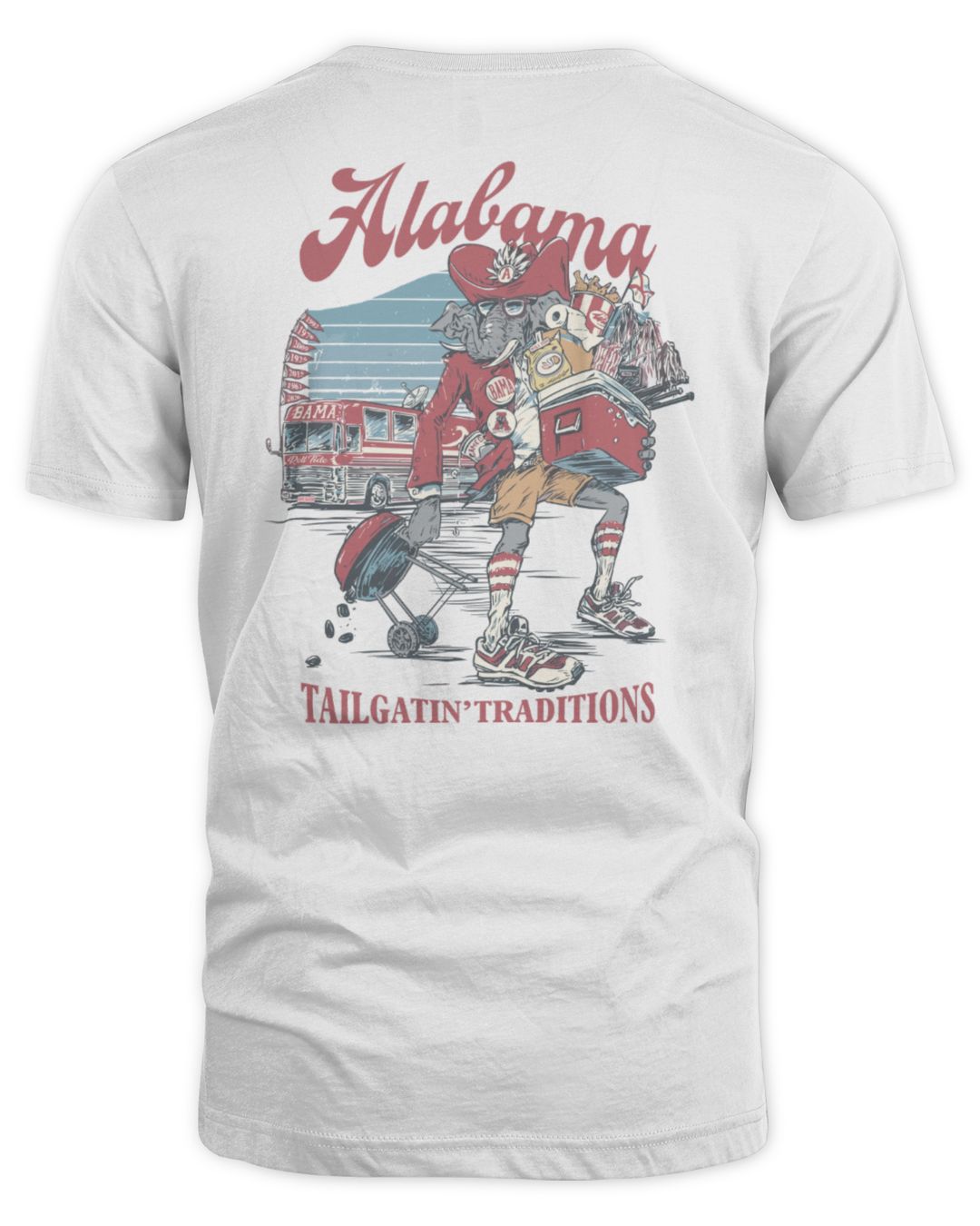 Alabama Crimson Tide Big Al Tailgate Mascot Gamday 2024 Shirt