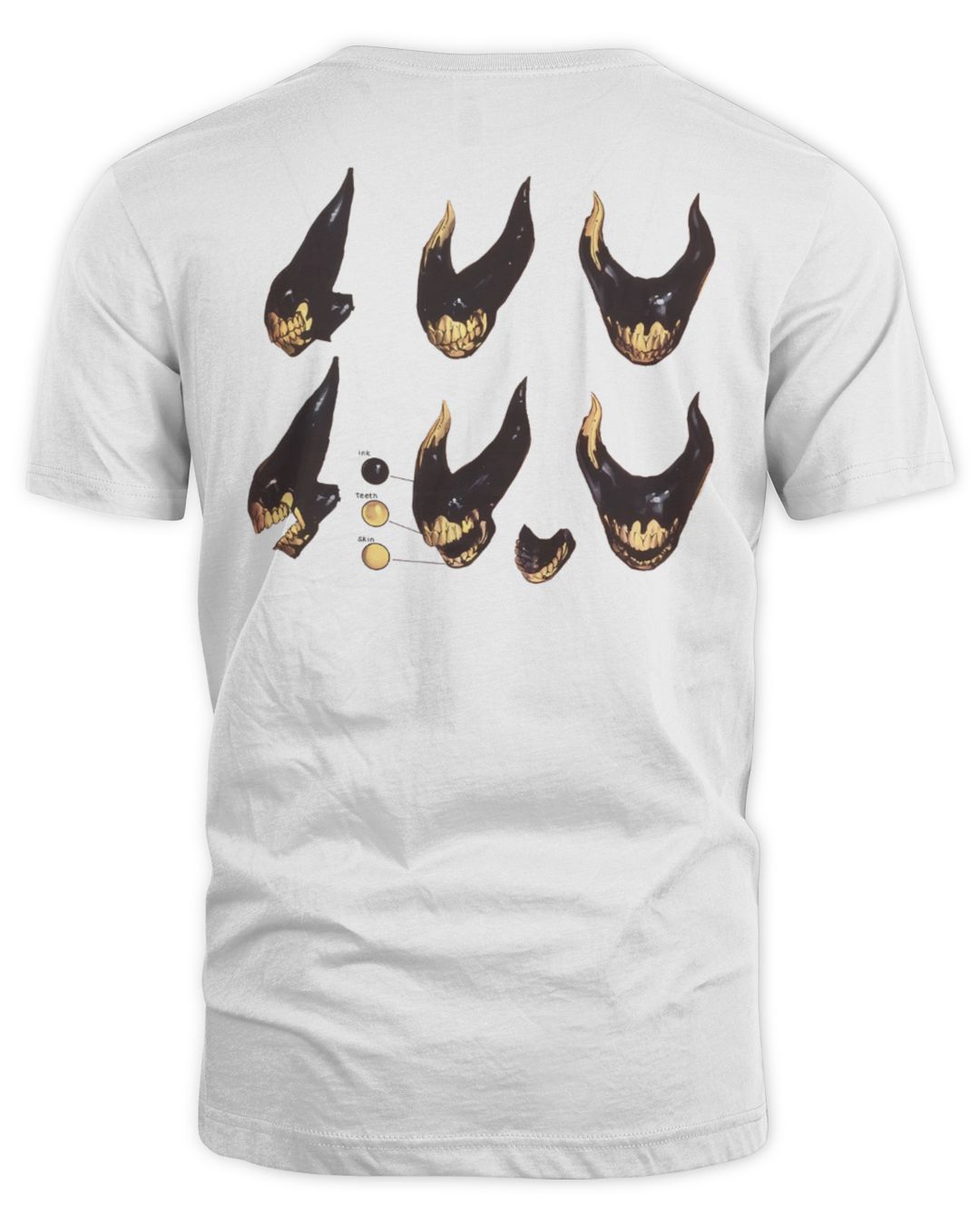 Bendy Merch Ink Demon Concept Art And The Dark Revival 2024 Tee