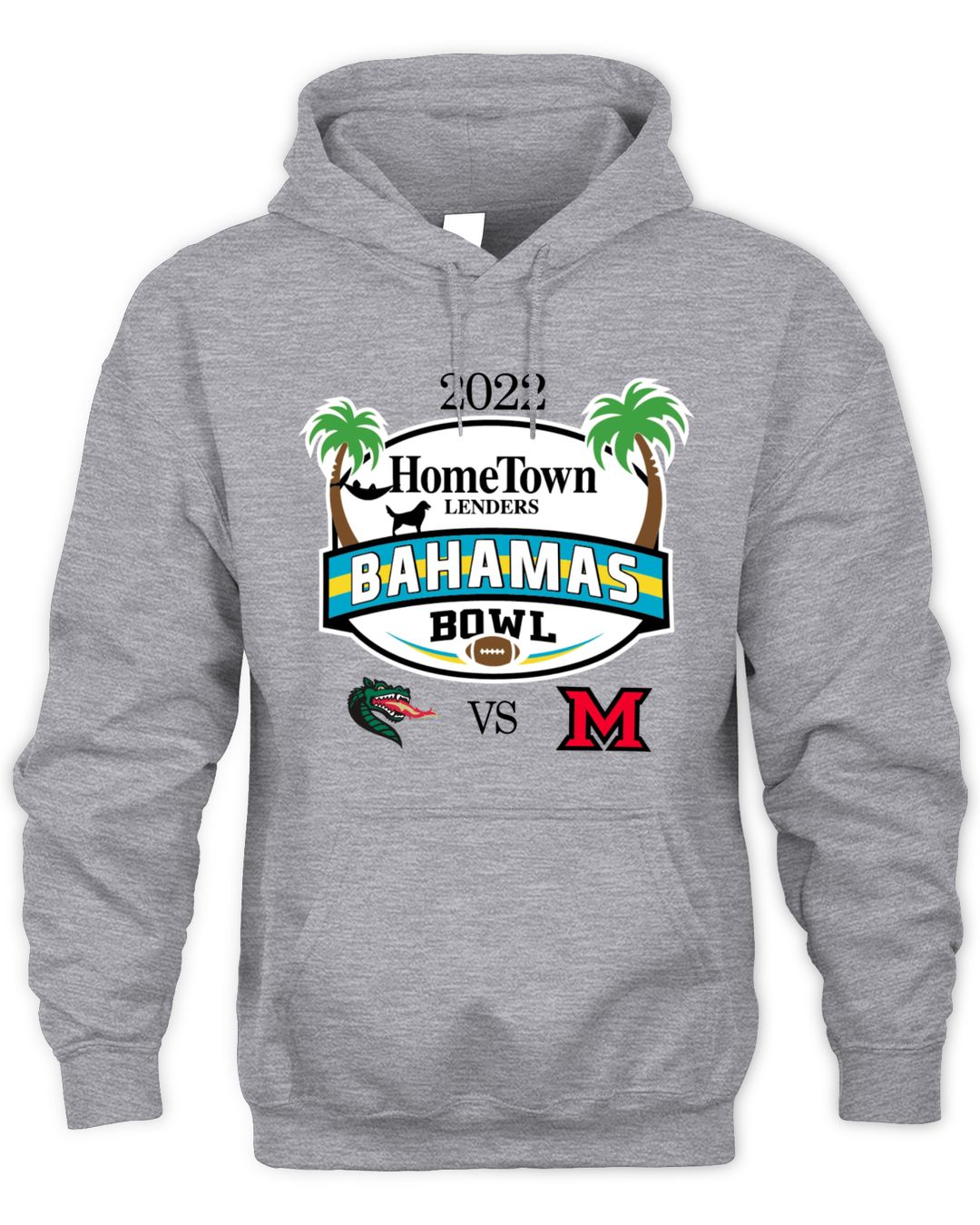 2022 Bahamas Bowl Logo Hoodie Sweatshirt